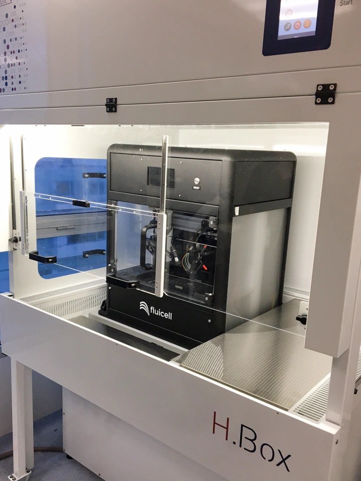 Birdie Project, Installation of the Biopixlar Fluicell AB Printer at ...
